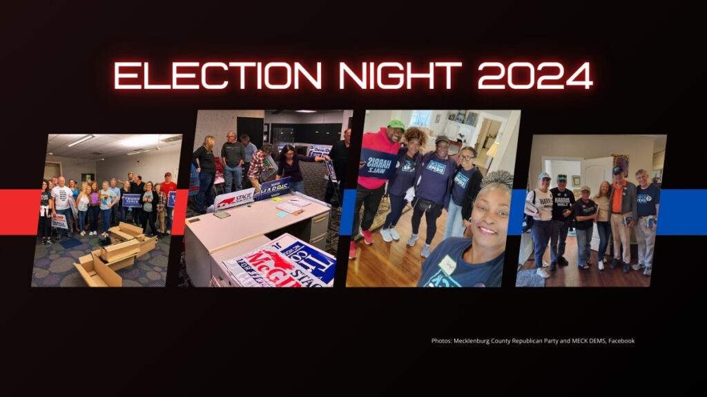 Election Night in Mecklenburg County - Queens University News Service